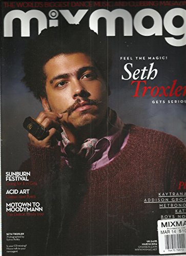 MIX MAG, MARCH, 2014 (THE WORLD'S BIGGEST DANCE MUSIC AND CLUBBING MAGAZINE