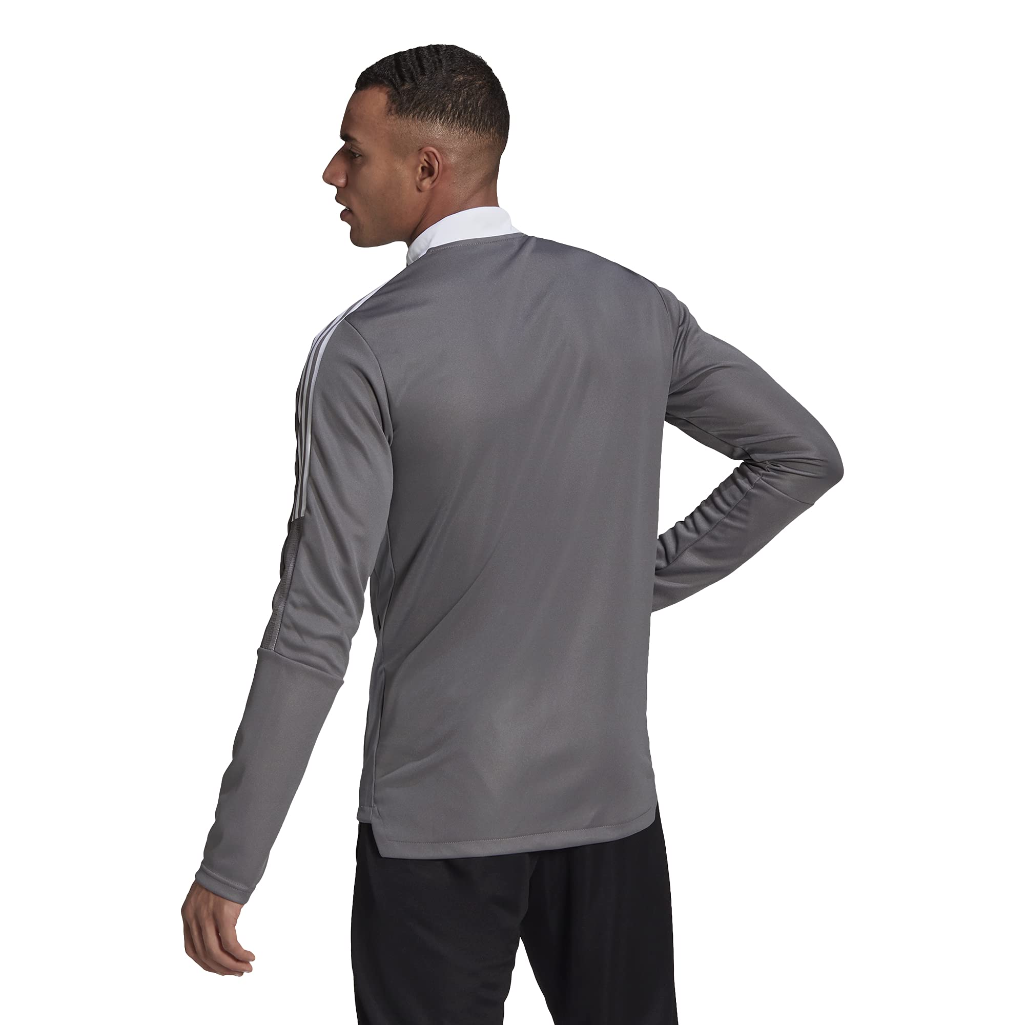 adidas Men's Tiro 21 Track Jacket, Team Grey Four, Large