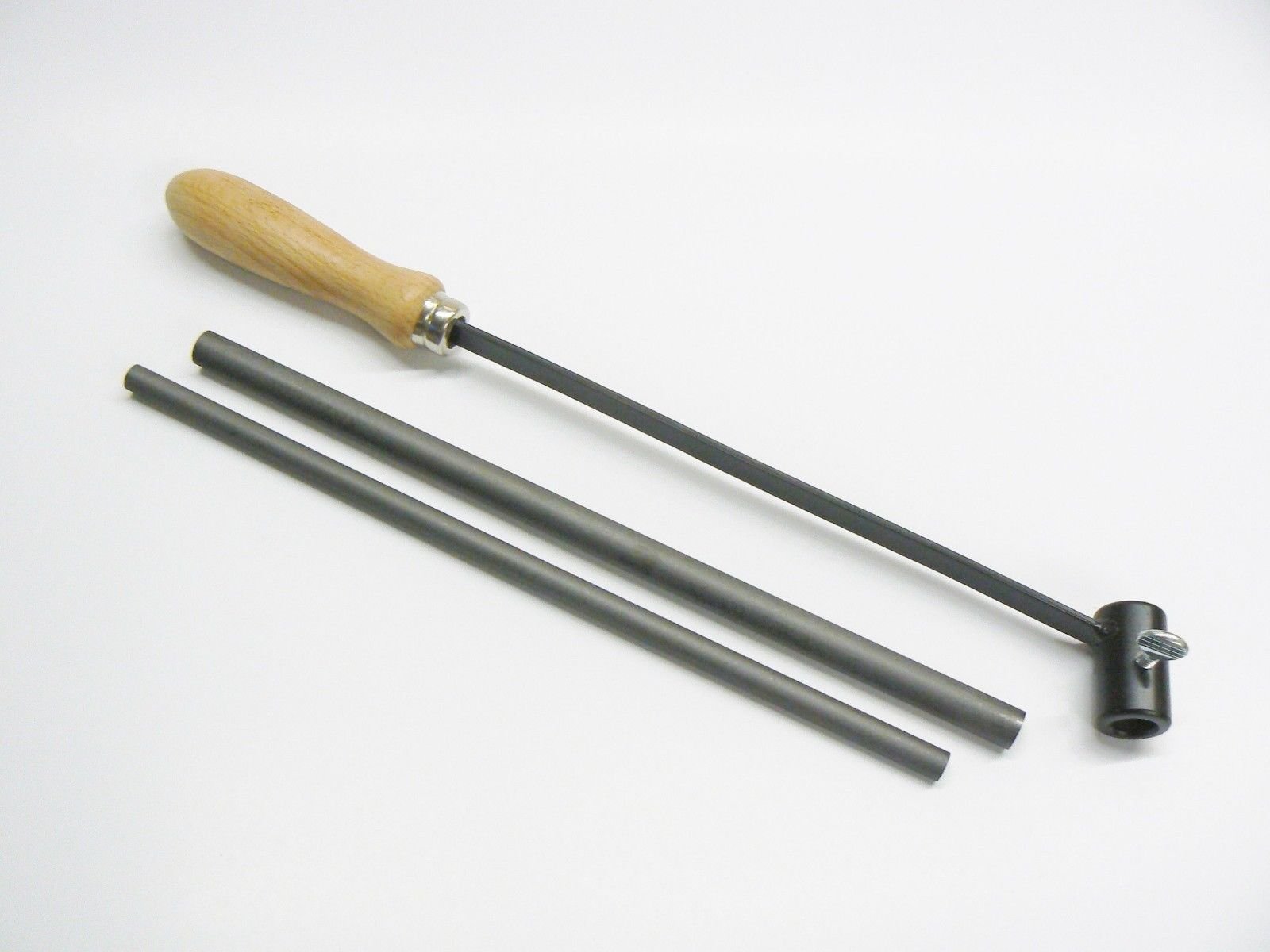 Graphite Stirring RODS with Holder Mix MELT & STIR Molten Metal 2 RODS & Handle (LZ 1 PM 18x3x3)
