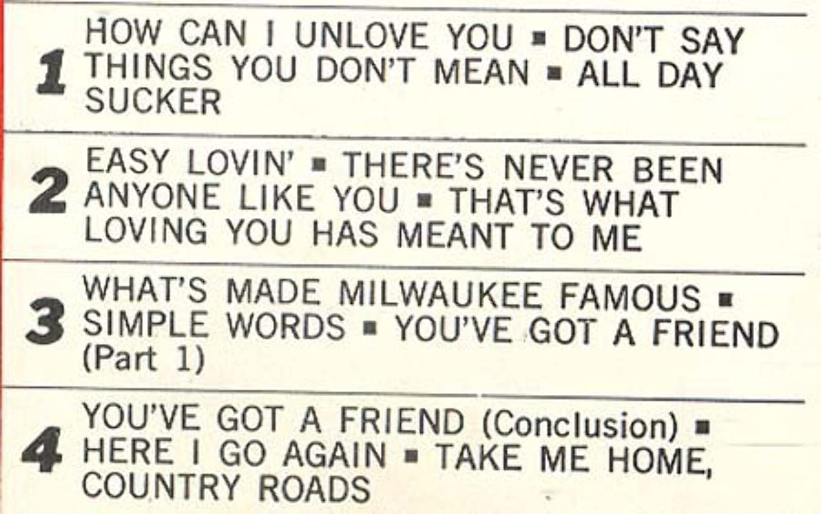 LYNN ANDERSON: How Can I Unlove You -22183 8 Track Tape