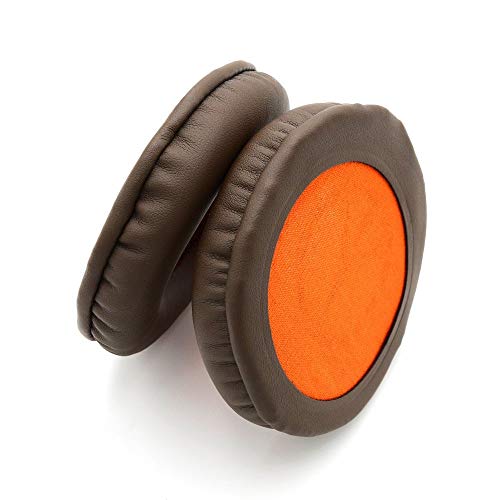 Replacement Hesh2 Ear Pads Earpads Ear Cushions Cups Cover Repair Parts Compatible with Skullcandy Hesh Hesh 2 Hesh 2.0 Wireless Headphones (Brown)