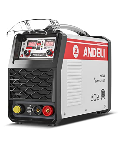 ANDELI TIG Welder 220V Energy Storage Cold Welding Machine with Hot/Cold/TIG Pulse Cold TIG Welding Machine TIG-250CLN