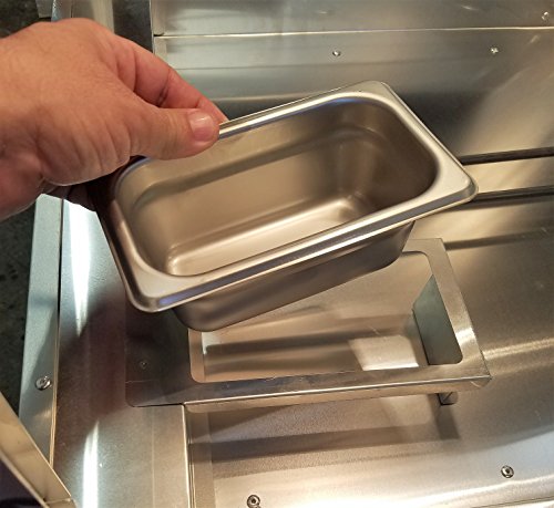 HeatMax 251524 Catering and Events Food Warmer with Water Tray, for 4 Full Size 3.25" Disposable Catering pans -- MADE IN USA with service and support