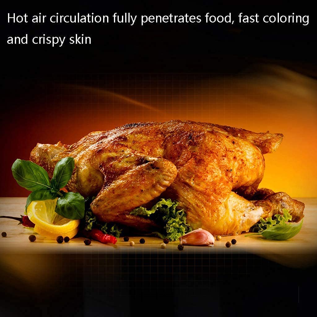 38L Black Mini Oven Adjustable Temperature 0-250 ℃ and 60 Minute Timer 5 Baking Modes Household Multi-Function Electric Oven Double Glass Door 1800W Commodity Code: LXJ-65