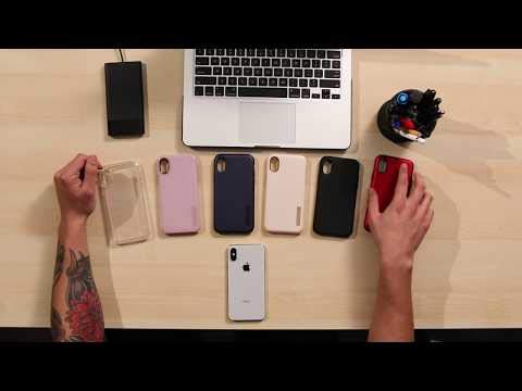 Incipio DualPro Case iPhone Xs (5.8") & iPhone X Case Hybrid Shock Absorbing Drop Protection - Black