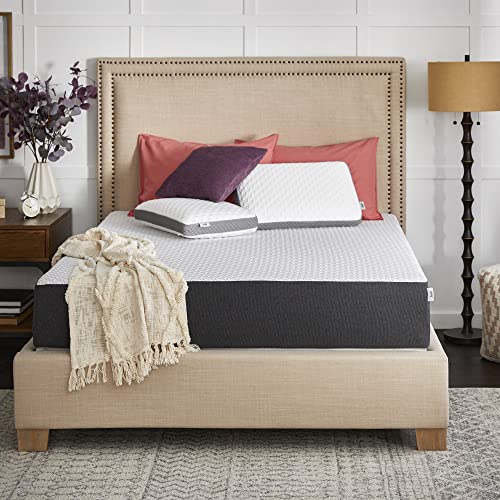 Sealy Cool & Clean 10" Memory Foam Bed in Box, Twin XL, White