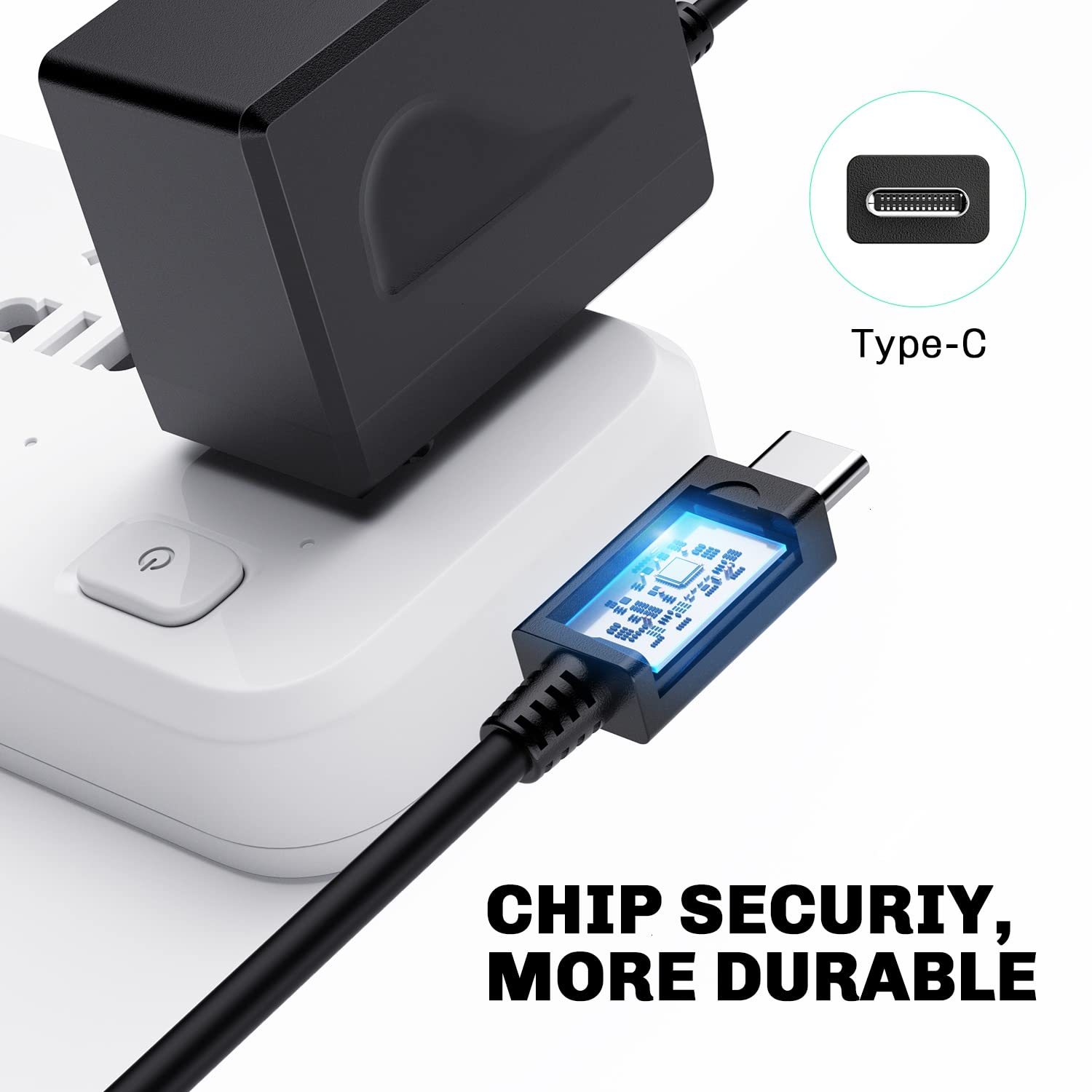 39W Charger for Nintendo Switch, VOYEE AC Adapter Fast Switch Charger Power Supply Compatible with Nintendo Switch/Switch Lite/Switch OLED | Supports TV Mode & Dock Station