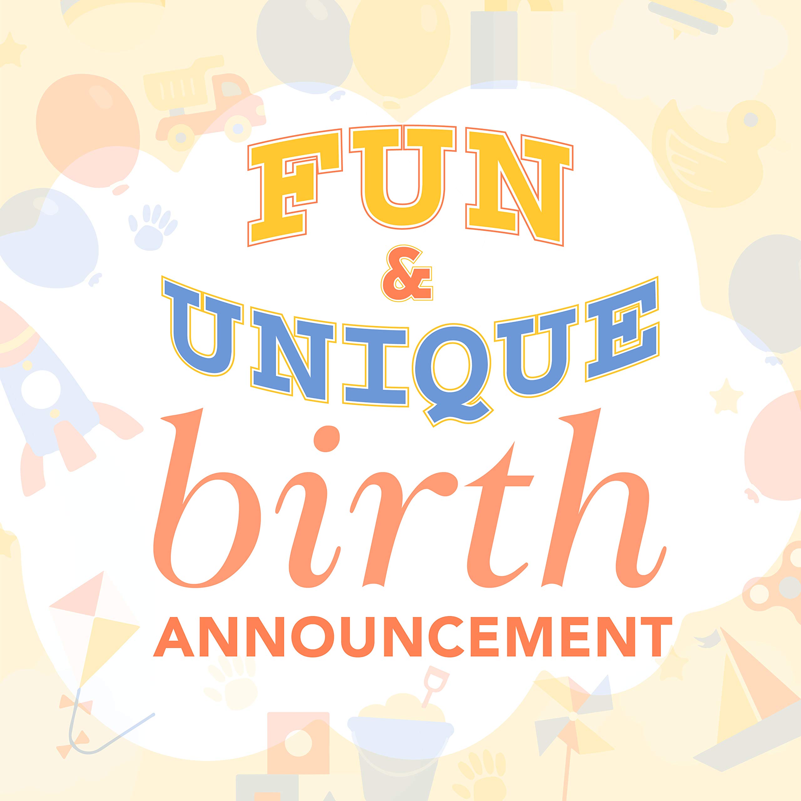 Greeting Pen Personalized Pens- Baby Coming Soon Shower Favor/Birth Announcement Rotating Message Pen - 25 Pack (P-BP-27-25)