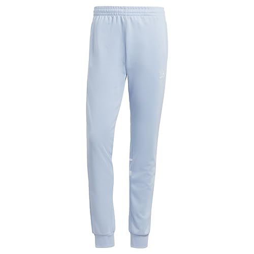 adidas Originals Men's Adicolor Challenger Pants, Blue Dawn, Medium