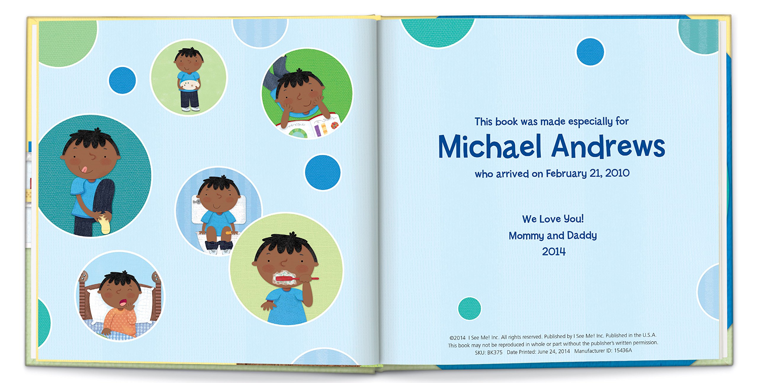 I'm a Big Boy Now - Personalized Children's Story - I See Me! (Hardcover)