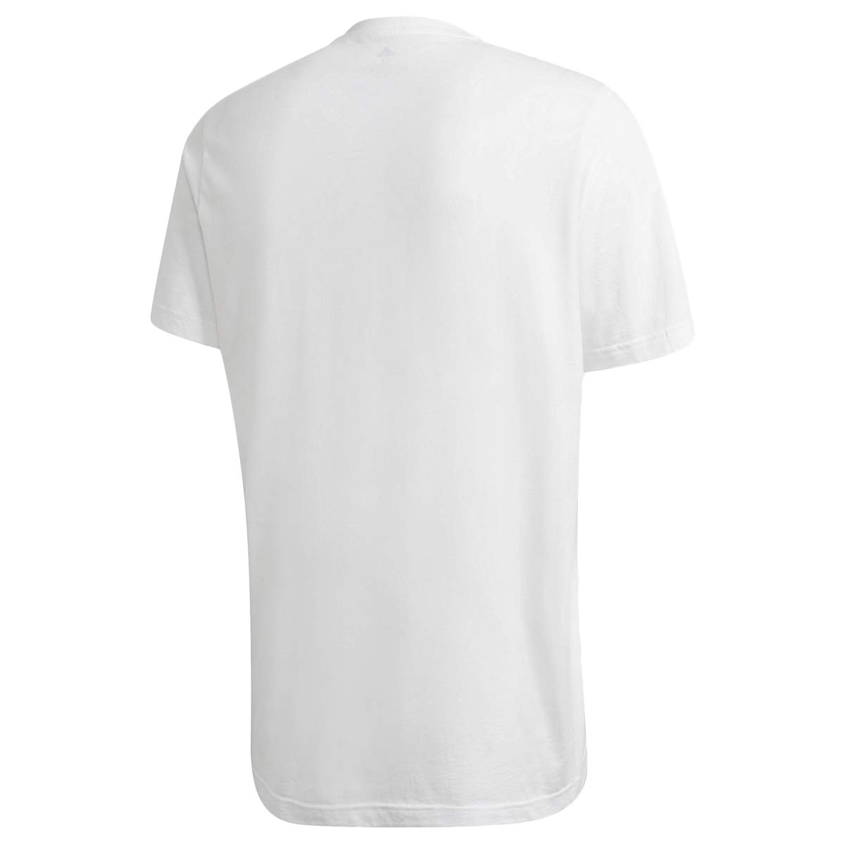 adidas mens Universal Foil Graphic Tee White Large