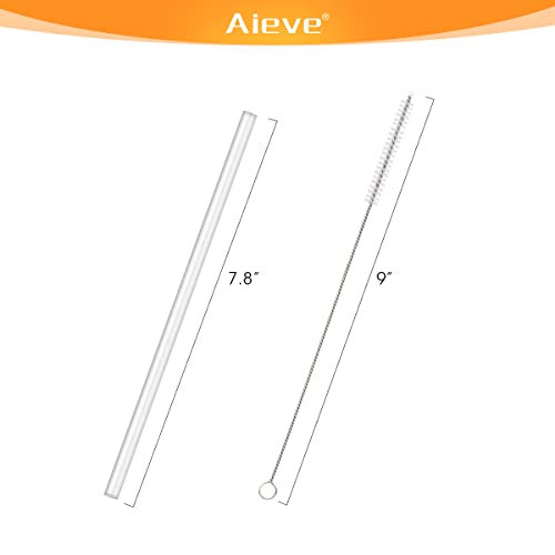 Aieve Straw Replacement for Stanley Iceflow Tumbler 30 oz, Stanley Flip Straw Tumbler(6 Pack)