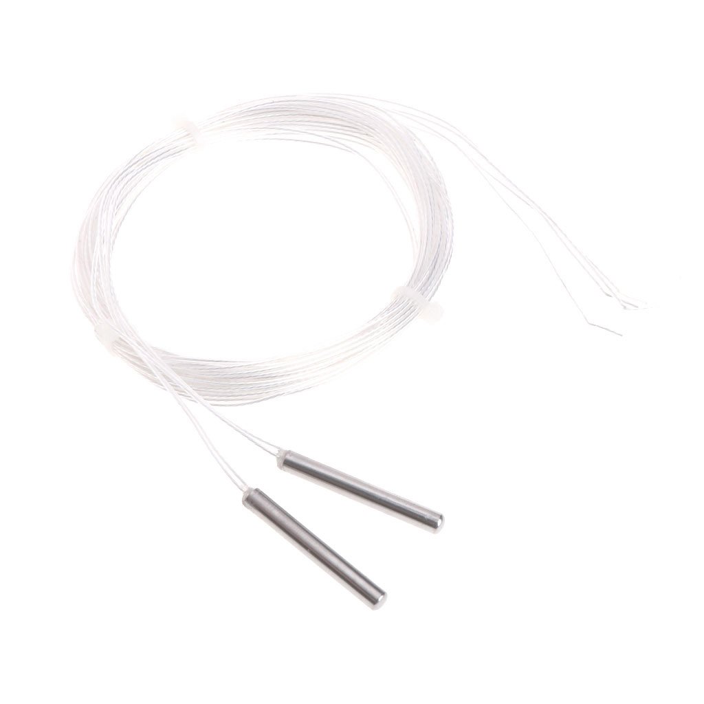 Abnana 2X 2m PT1000 Probe 4mm30mm RTD Platinum Resistance Sensor 2 Wires Thermocouple