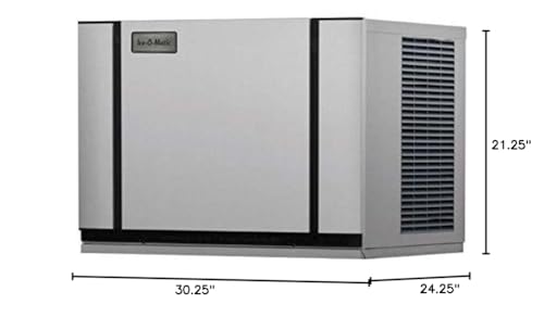 Ice-O-Matic CIM0330HA Elevation Series Modular Half-Dice Ice Machine, 305-Pound, NSF