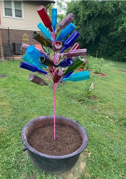 Big 28 Wine Bottle tree ~ Yard and Garden Decor.FREE SHIP ~ Perfect size in Southern Classic tradition. Proudly Made in the USA ! ~ FREE SHIP (lower 48)