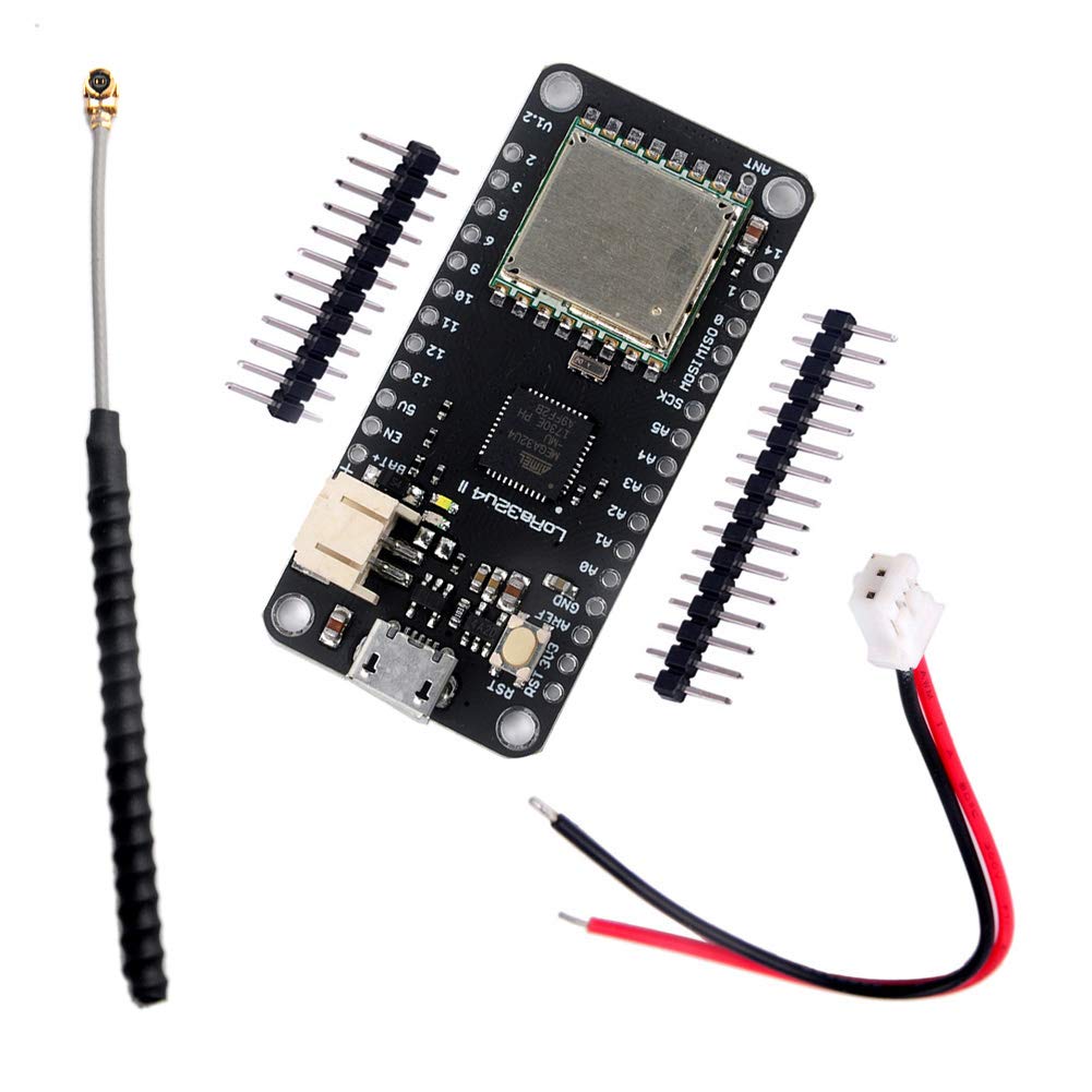 DIYmall LoRa32u4 II Lora Development Board Module 915MHZ LiPo SX1276 HPD13 with Antenna for Arduino