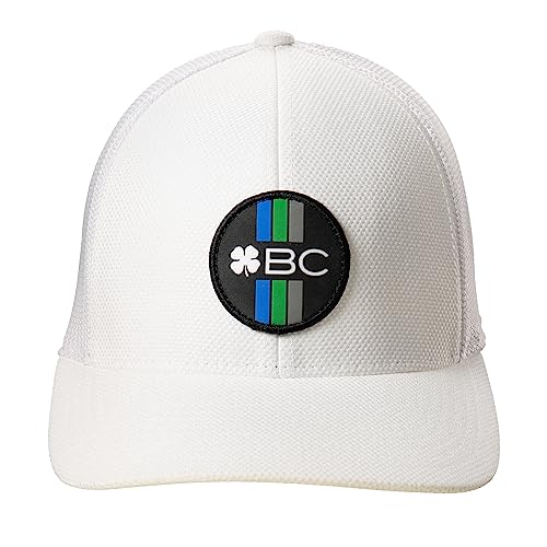 Black Clover Bugatti Adjustable White with BC Patch Hat