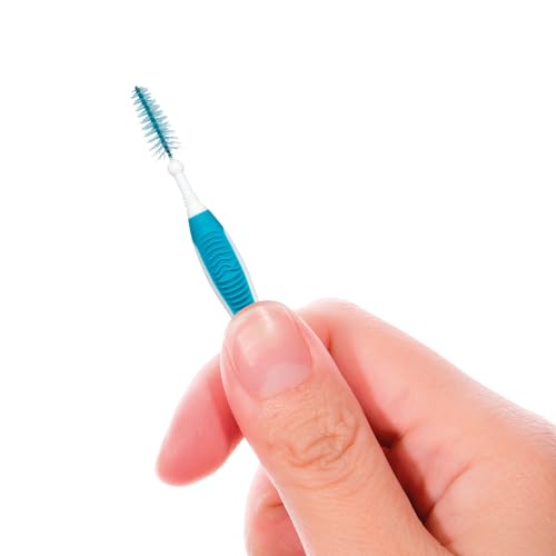 GUM Proxabrush Go-Betweens - Wide - Interdental Brushes - Soft Bristled Dental Picks for Plaque Removal & Gum Health - Safe for Braces & Dental Devices, 10ct