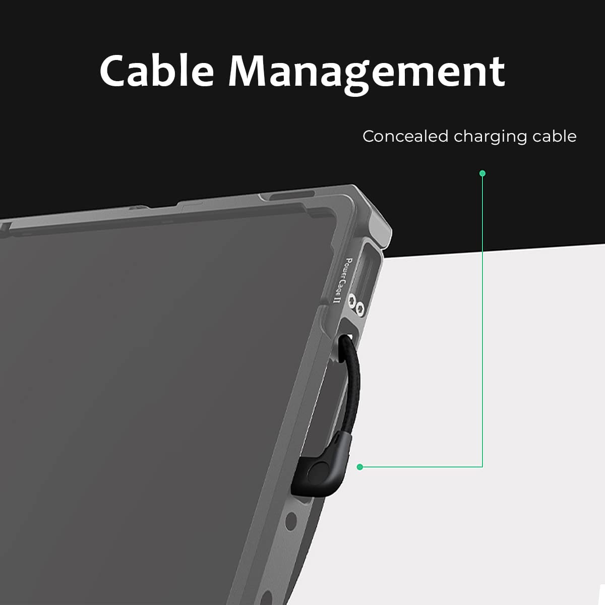 Accsoon Power Cage Pro Ⅱ for iPad, Compatible with IPad Pro - 12.9 inch (Gen 3, 4, 5, 6), W ACC04 NP-F Battery Plate Adapter