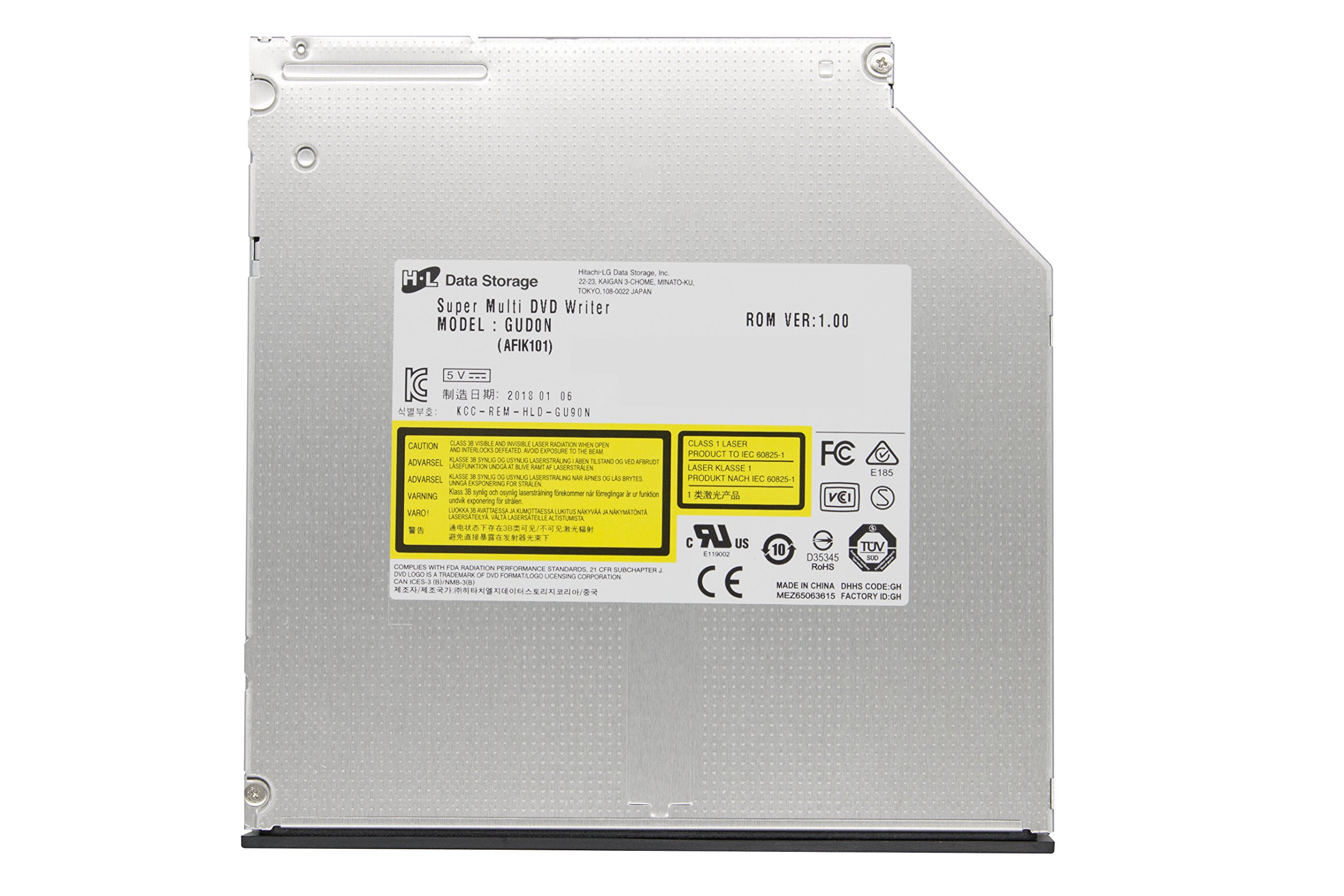 HLDS GUD0N Ultra Slim Internal DVDRW Optical Drive/ 9.5mm/ DVD Drive