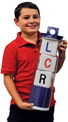 Big LCR® Left Center Right™ Dice Game - Classic (Blue) 18" H