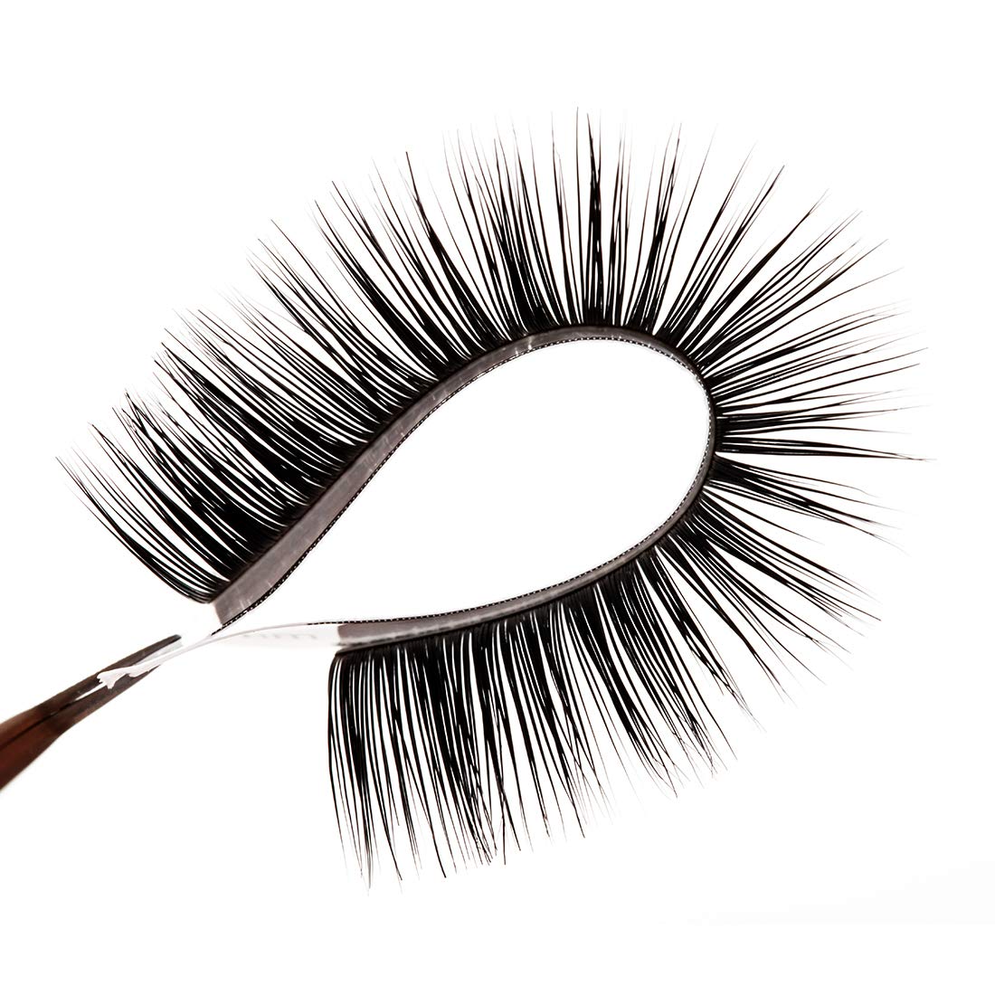 EMEDA Real Mink Eyelash Extensions Mink Lash Extension C Curl Mixed Tray 9-15mm Single Size Tray Soft Siberian Mink Individual Eye Lashes Strips Professional Set (C Curl 9-15mm)