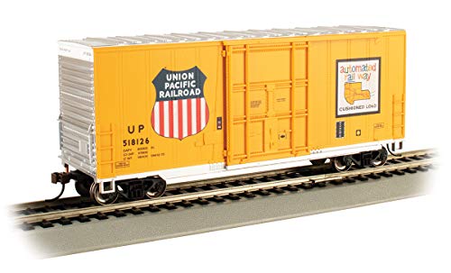 Bachmann Trains - High-Cube Box Car with Sliding Door - Union Pacific® - HO Scale Silver