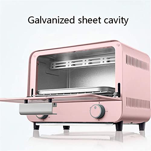 9L Mini Oven Adjustable Temperature 60-230 β and 30 Minutes Timer Multifunctional Home Baking Oven Baking Cake Bread Biscuit Machine Tempered Glass 800W Commodity Code: LXJ-66 (Blue) (Blue)