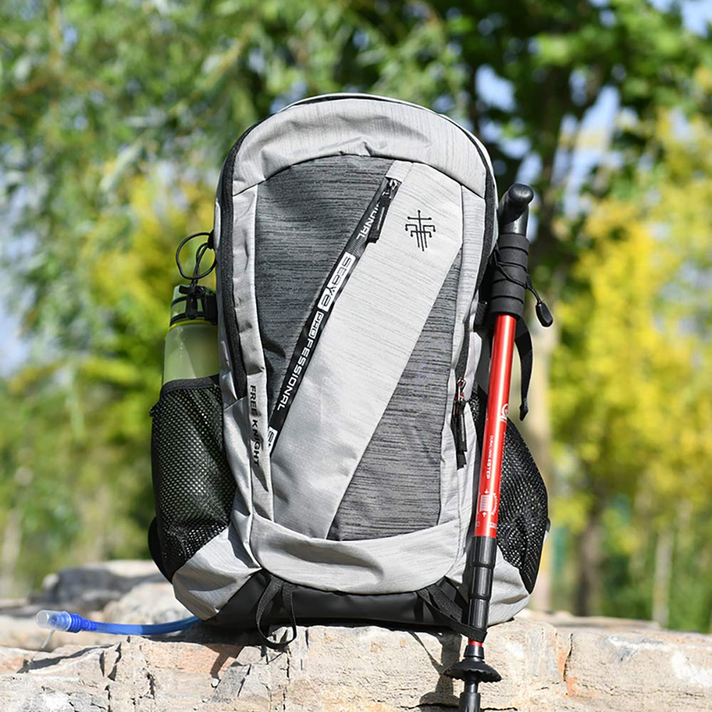 40L Lightweight Waterproof Hiking Backpack, Outdoor Sport Travel Daypack for Camping Climbing Skiing Cycling (Red)