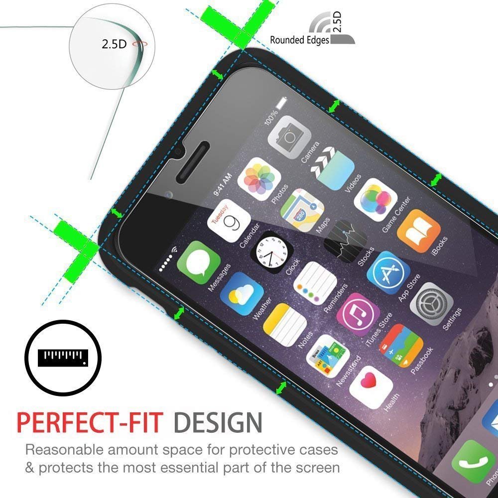 IFLASH iPhone X, iPhone XS glass Screen Protector, iPhone 11 Pro Glass Screen Protector, [2 Pack] Crystal Clear Tempered Glass Screen Protector for Apple iPhone 11 Pro/X/XS - Case Friendly/HD