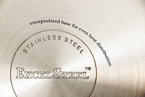 Excelsteel 6 Quart Stainless Steel Stove Top Deep Fryer
