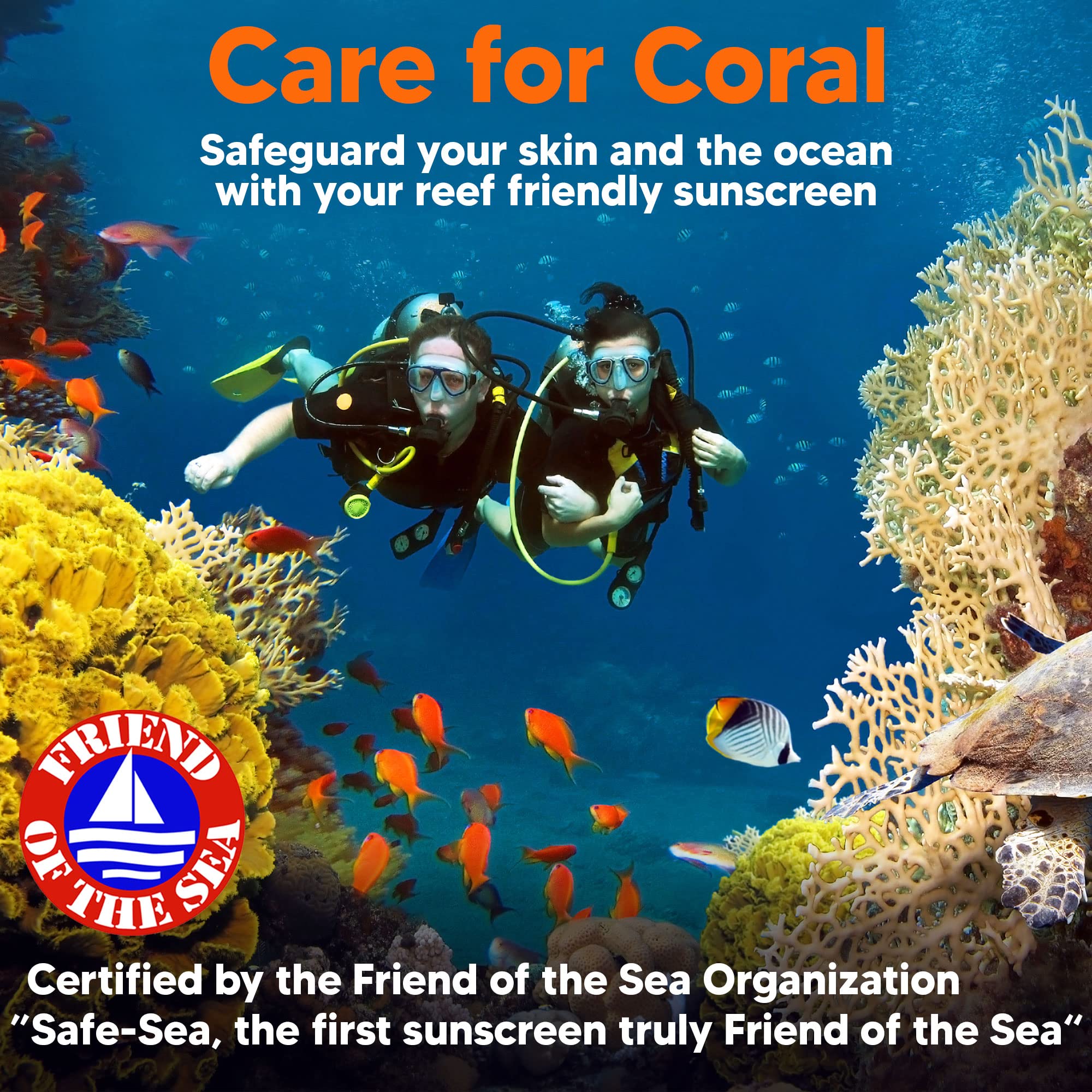 Safe Sea Jellyfish Sting-Blocking Sunscreen for Kids, SPF 50+ Lotion 4oz, Waterproof, Biodegradable, Coral Reef-Safe β Body and Face Sunscreen, Anti-Jellyfish and Sea-Lice sting protection.