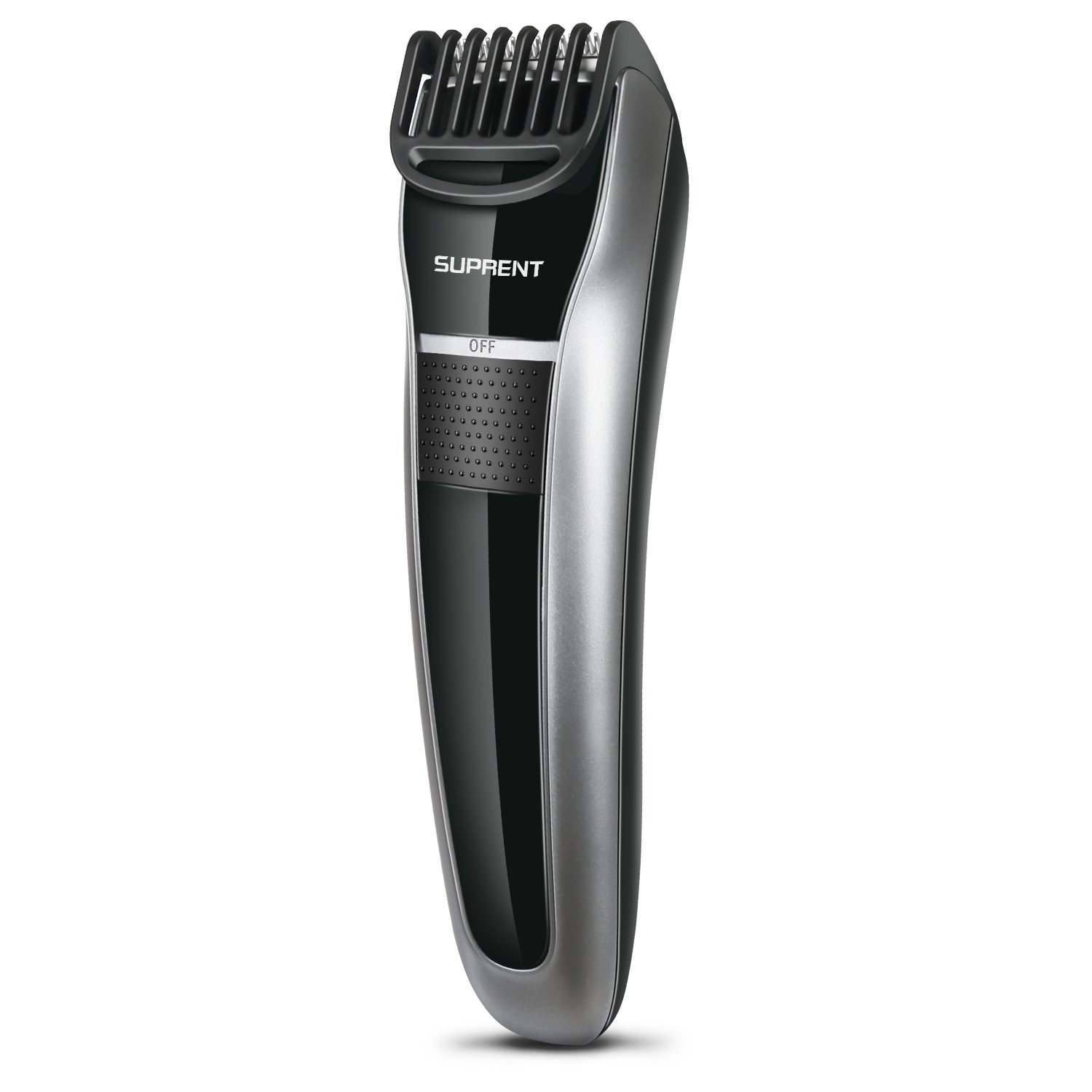 SUPRENT Beard Trimmer Adjustable length 7 Built-in Precise Lengths 2mm-14mm Beard Trimmer with 1 hour Fast&Quick USB Charge, Li-ion Battery