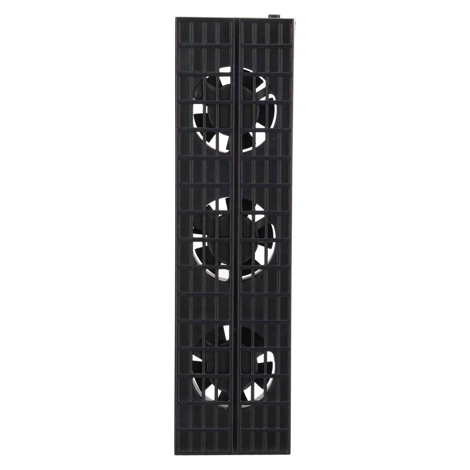 Acogedor USB Host Cooling Fan for PS4 Slim, External USB Cooler Automatic Temperature Sensor Controlled Radiator with 3 Fans for PlayStation 4 Slim