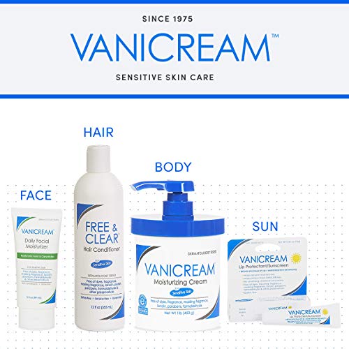 Vanicream Gentle Wash with Pump for Baby -Ideal for Normal to Sensitive/Dry Skin, Gluten and Sulfate Free, Dermatologist Tested, Transparent, Unscented, 8 Fl Oz