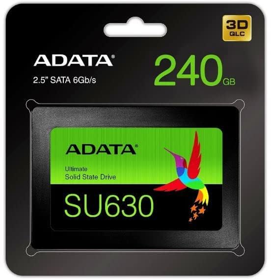 ADATA Ultimate SU630 240GB Solid State Drive 2.5 Inches ASU630SS-240GQ-R