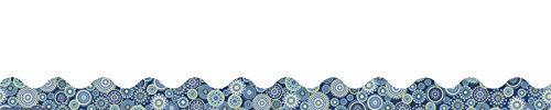 Eureka Educational Blue Harmony - Mandala Scalloped (845275)