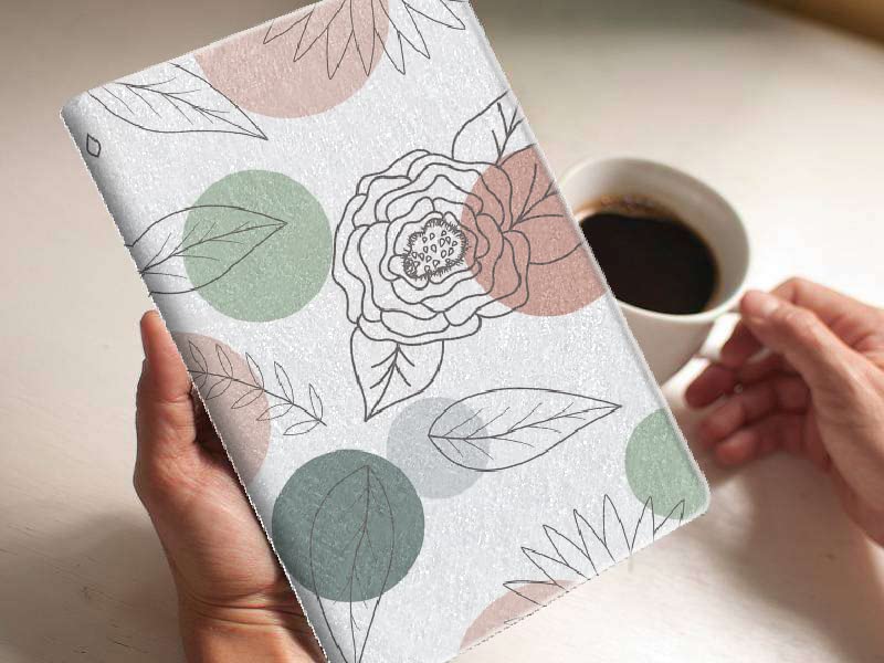 Amazon Fire HD 8 Tablet Case 2022/2020 Release Kindle Fire 8 Plus Case 8 Inch Tablet Case Flower Amazon Fire HD 8 Cover with Auto Wake/Sleep for Kids Women Girl
