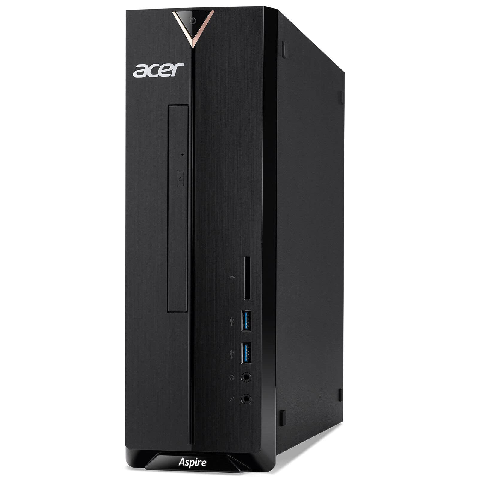 acer (Renewed) Aspire XC Business Desktop Computer Intel Quad-core Celeron J4125 Processor 16GB DDR4 1TB SSD Intel UHD 600 Graphics Bluetooth DVD-RW VGA Win11 Black + HDMI Cable