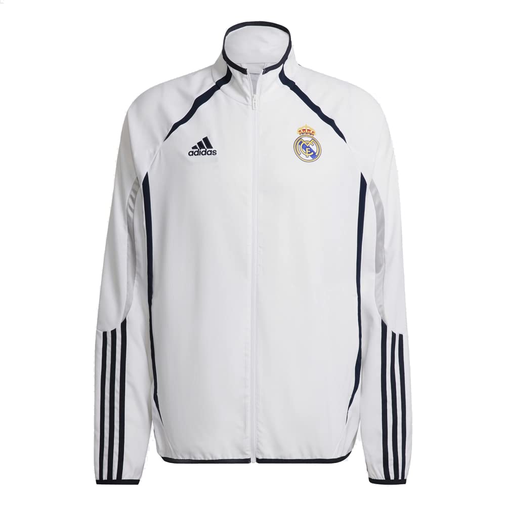 adidas Real Madrid Men's Teamgeist Woven Jacket (as1, alpha, m, regular, regular)