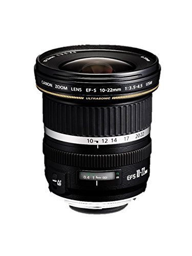 Canon EFS 10-22mm f/3.5-4.5 USM Lens Bundle Value Kit with Filter