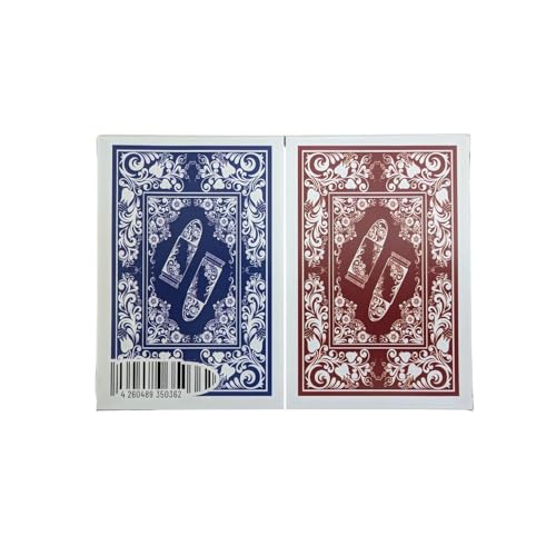 Bullets Playing Cards – Two Decks of Poker Cards – Waterproof Plastic – Easy to Read & Great Feel - Jumbo Index & Two Pips – Including Cut-Card - Professional Playing Cards for Texas Holdem Poker