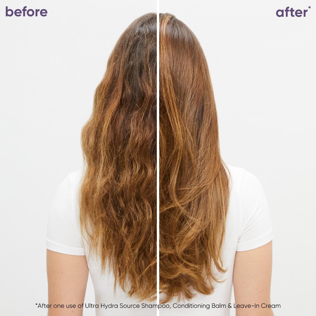 Biolage Ultra Hydra Source Shampoo | Deep Hydrating Shampoo for Very Dry Hair | Moisturizes Hair to Prevent Breakage | Paraben & Silicone-Free | Vegan | Salon Shampoo | 33.8 Fl. Oz