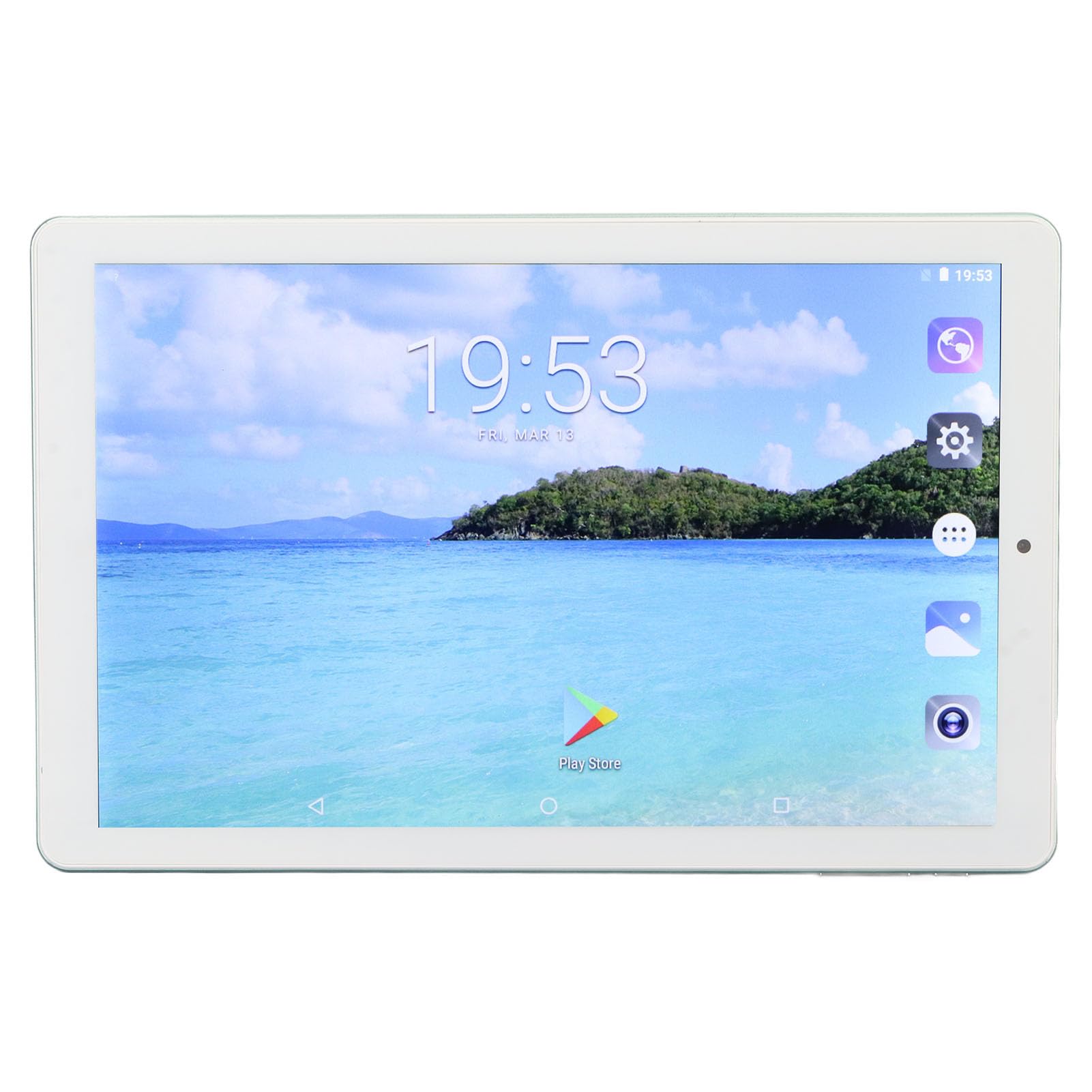 Airshi Digital Tablet, 10.1 Inch Tablet Dual Box Speakers for Working for Reading (US Plug)