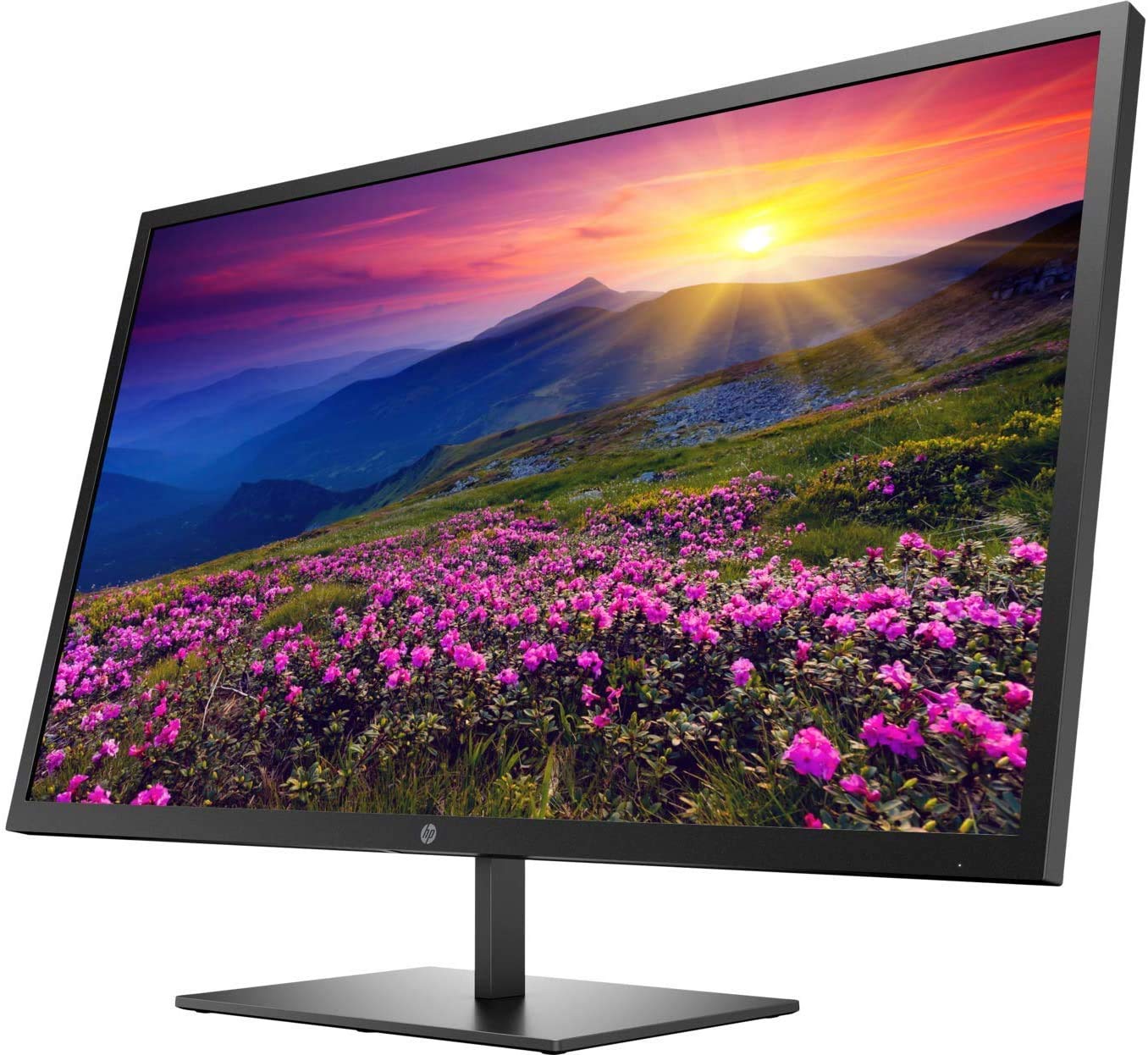 HP - Pavilion 32" LED QHD Monitor - Black with Black Stand