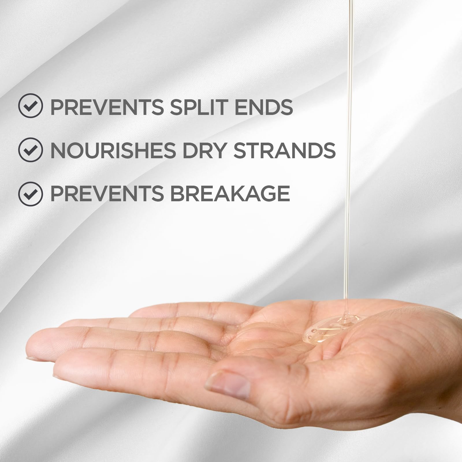 BioSilk Silk Therapy Lite, Leave-In Reconstructing Treatment To Smooth Fine & Thin Hair, Sulfate, Paraben & Cruelty-Free, 2.26 Oz