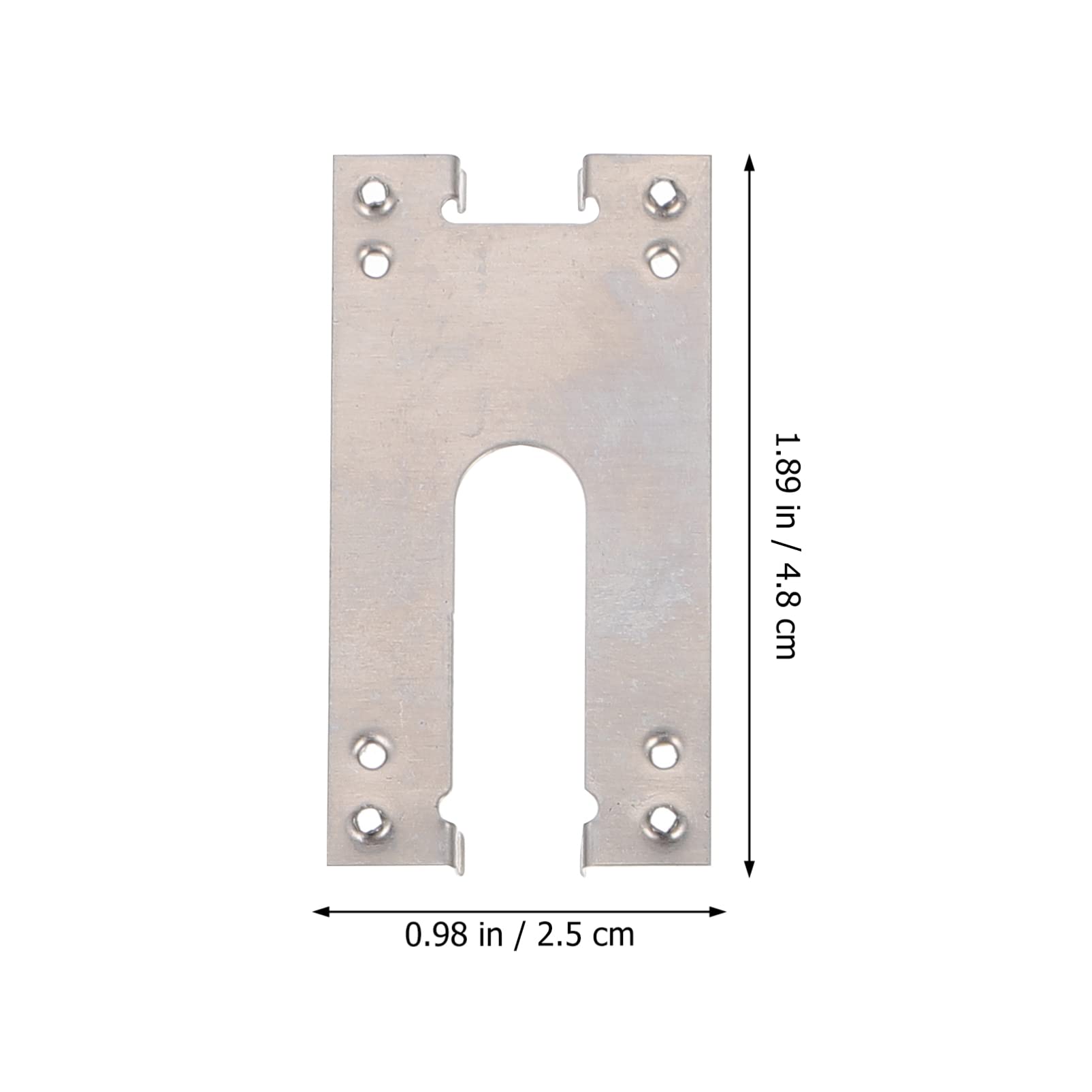 Angoily Solar Panel With Frame PV Grounding Clip Washer Spacer Stainless Steel Photovoltaic Ground Gasket Photovoltaic Rack Conductive Gasket 5mm 50pcs