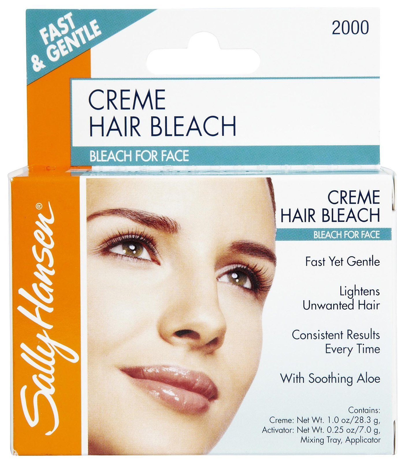 Sally Hansen Creme Hair Bleach for Face - 1 oz