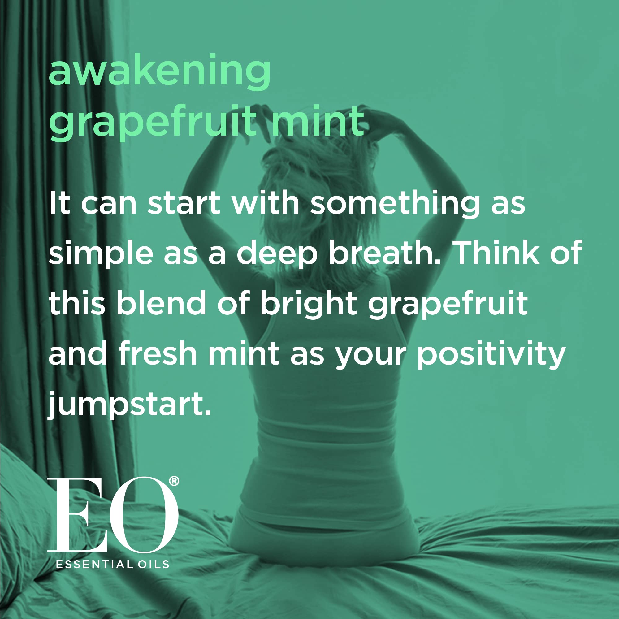 EO Shampoo, 1 Gallon, Grapefruit and Mint, Organic Plant Based, Hydrating & Smoothing For All Hair Types