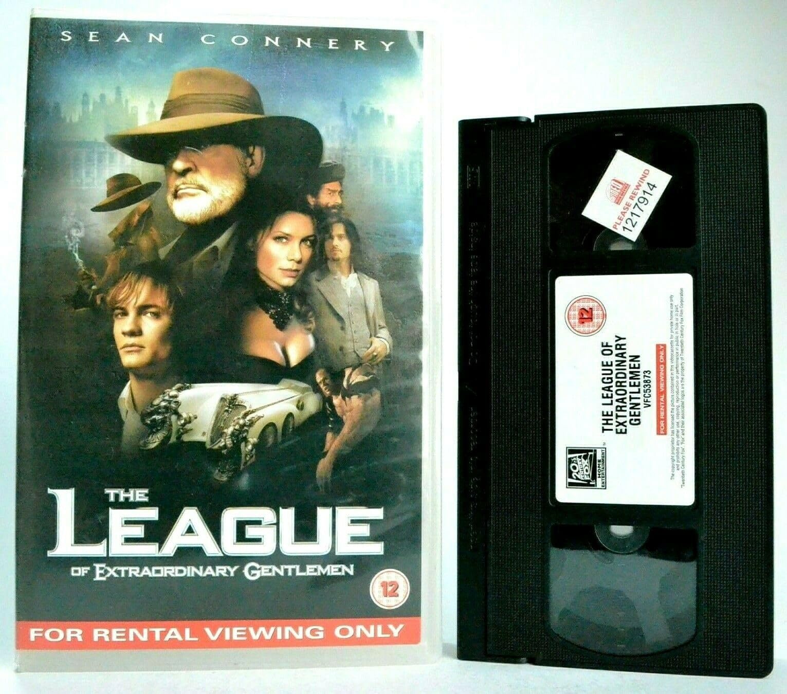 The League Of Extraordinary Gentlemen: Steampunk Film - Sean Connery - Pal VHS